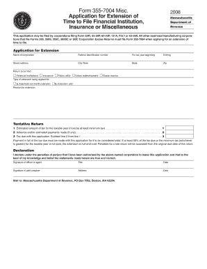 Fillable Online mass ma 355 7004 filable form Fax Email Print - pdfFiller