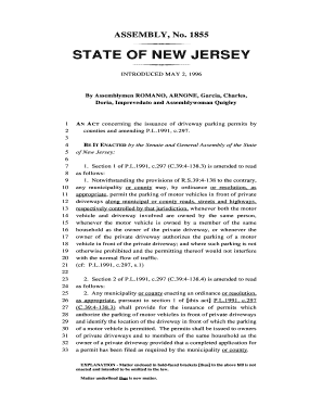 Fillable Online njleg state nj By Assemblymen ROMANO, ARNONE, Garcia ...