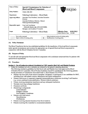 Fillable Online utoledo university of toledo special circumstances form Fax Email Print - pdfFiller