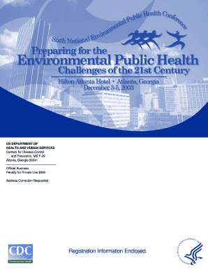 Fillable Online cdc Registration Information Enclosed. - cdc Fax Email ...