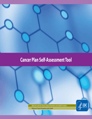 Fillable Online cdc Cancer Plan Self-Assessment Tool PDF-279KB ...