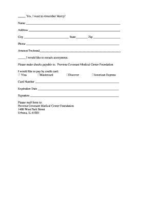 Fillable Online Mercy Bricks order form Fax Email Print - pdfFiller