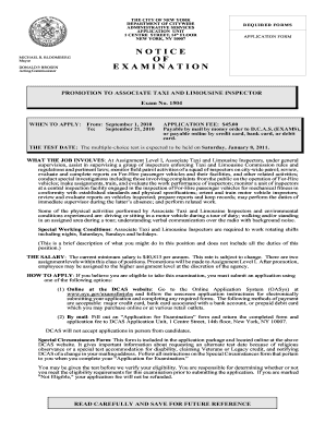 Tlc Enforcement Agent Exam - Fill Online, Printable, Fillable, Blank ...
