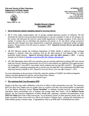 Fillable Online sfdph *BM-LETTERHEAD - sfdph Fax Email Print - pdfFiller