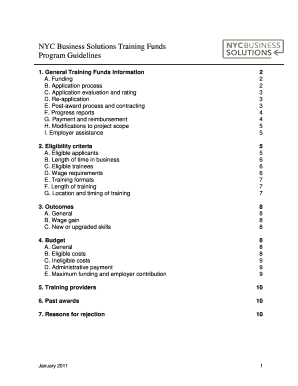 Fillable Online nyc NYC Business Solutions Training Funds Program ...