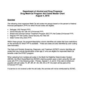 Fillable Online sfdph Drug medi cal fillable forms Fax Email Print ...