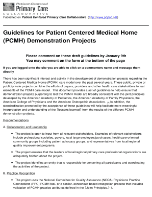 Fillable Online dhmh maryland dhmh patient centered medical home form ...