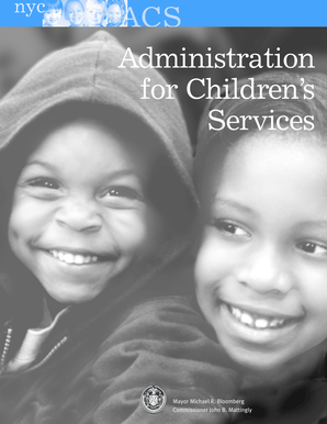 Fillable Online NYC Administration for Children’s Services Overview Fax ...