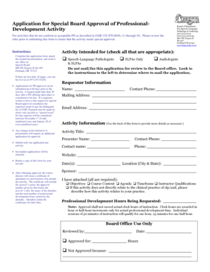 Fillable Online Oregon Board of Examiners For - State of Oregon Fax ...