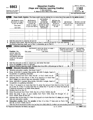 Fillable Online 2002 Form 8863 (Fill-in Version) - Uncle Fed's Tax ...