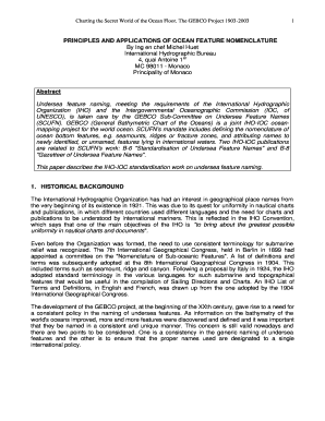 Fillable Online Principles and applications of ocean feature nomenclature - GEBCO Fax Email ...