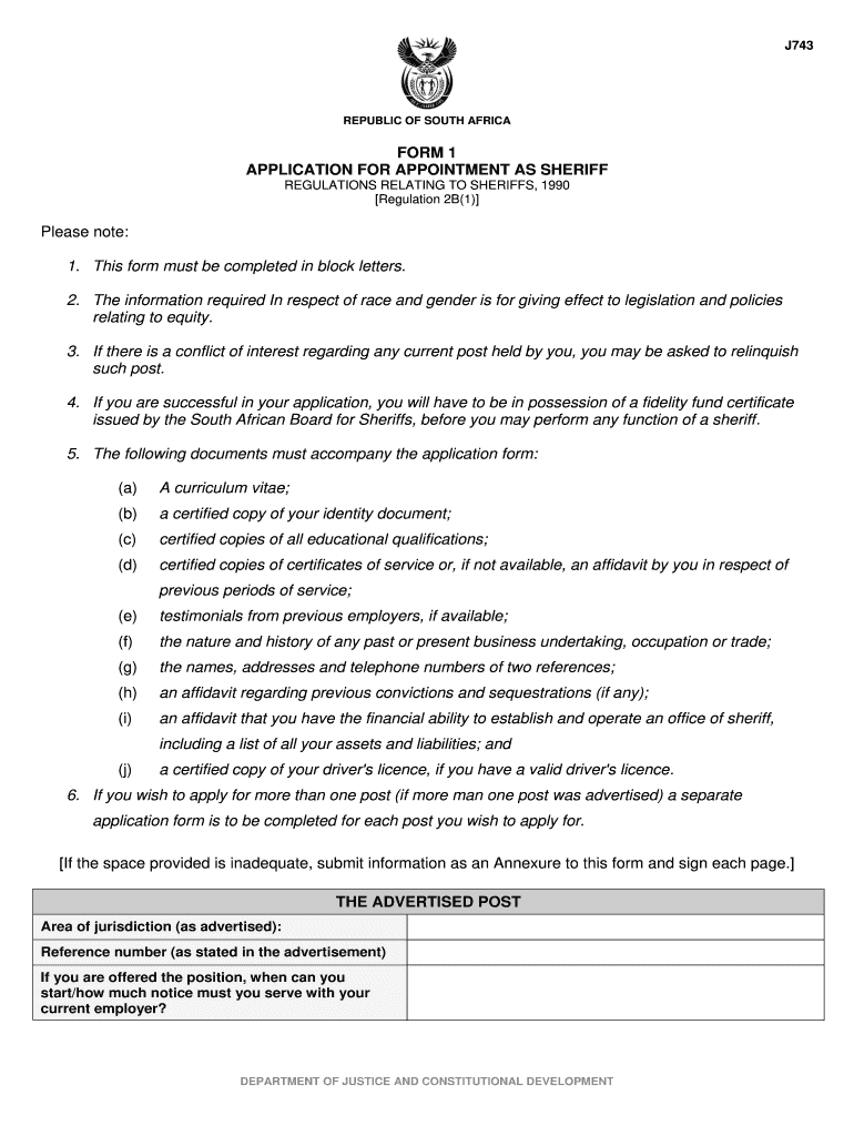 Form 1 j743: Fill out & sign online | DocHub