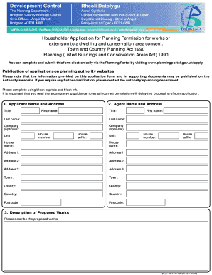 Fillable Online planningportal gov It is important that you read the ...