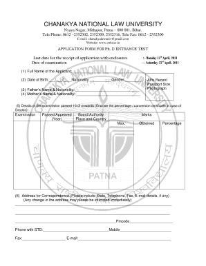 Chanakya Bbose - Fill Online, Printable, Fillable, Blank | pdfFiller