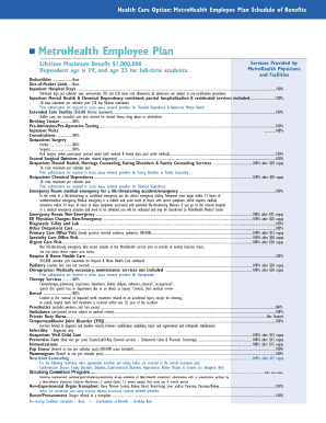 Metrohealth Employee Handbook - Fill Online, Printable, Fillable, Blank ...
