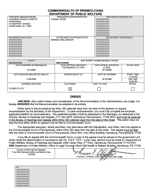 Fillable Online services dpw state pa 004021966.doc - services dpw ...