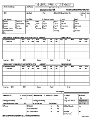 Fillable Online gwu CIS Form1.xls Fax Email Print - pdfFiller