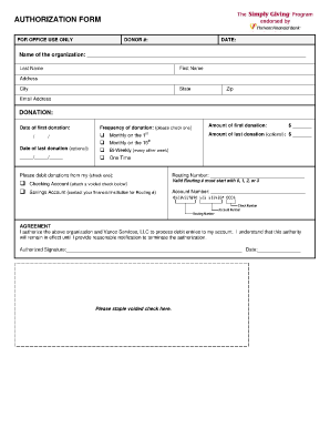 Fillable Online gustavus Simply Giving Authorization Form - gustavus ...