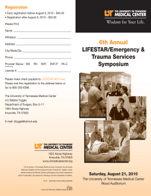 Fillable Online utmedicalcenter debbie tuggle university of tennessee ...