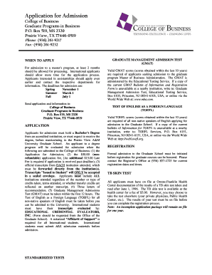 Fillable Online pvamu Application for Admission - Prairie View A&M University - pvamu Fax Email ...