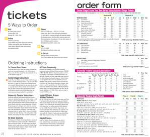 Fillable Online ncsu Center Stage Create Your Own Series Subscriptions ...