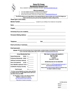 Fillable Online stcloudstate 2010SPOMemberRenewalForm - St. Cloud State University Fax Email ...