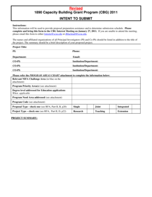 Fillable Online scsu Intent to Submit Form 2.doc - scsu Fax Email Print - pdfFiller