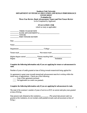 Fillable Online suu Physical Education - Southern Utah University - suu ...