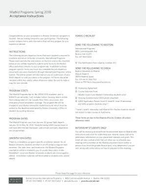 Fillable Online bu Supplement form - Boston University - bu Fax Email ...