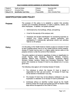 Fillable Online uthscsa Chief, University Police Fax Email Print ...