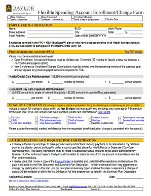 Fillable Online baylor (Must be completed within 30 days of Fax Email ...