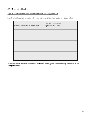 Fillable Online bu Sample Form 5 - bu Fax Email Print - pdfFiller