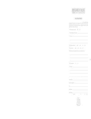 Fillable Online bridgewater Employer Reference Form - Bridgewater ...