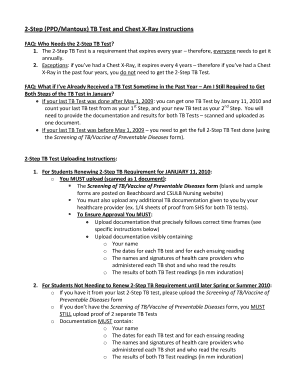 Fillable Online FAQ: Who Needs the 2-Step TB Test Fax Email Print ...