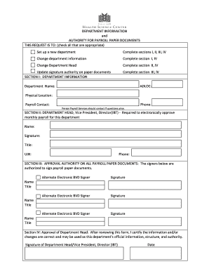Fillable Online Department Information Request Form Fax Email Print - pdfFiller