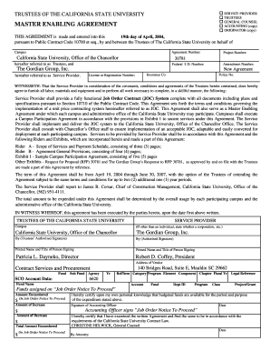 Fillable Online calstate joc edu com form Fax Email Print - pdfFiller