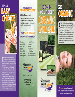 Organic Products - Fill and Sign Printable Template Online