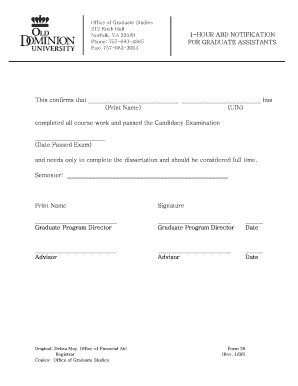 Fillable Online odu OGS.Form.28.doc - odu Fax Email Print - pdfFiller