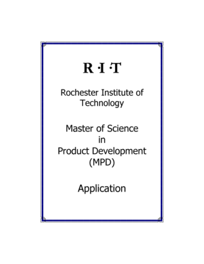 Fillable Online rit Application rev.6 .doc - rit Fax Email Print ...