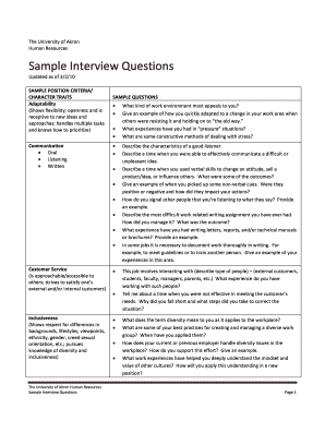 Fillable Online uakron Updated as of 3/2/10 Fax Email Print - pdfFiller