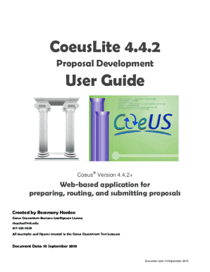 Fillable Online Fillable Online uc CoeusLite 4.4.1 user guide ...