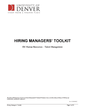 Fillable Online du Shared Services and Forms University of Denver - du Fax Email Print - pdfFiller