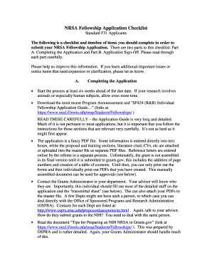 Fillable Online Standard F31 Applicants Fax Email Print - pdfFiller