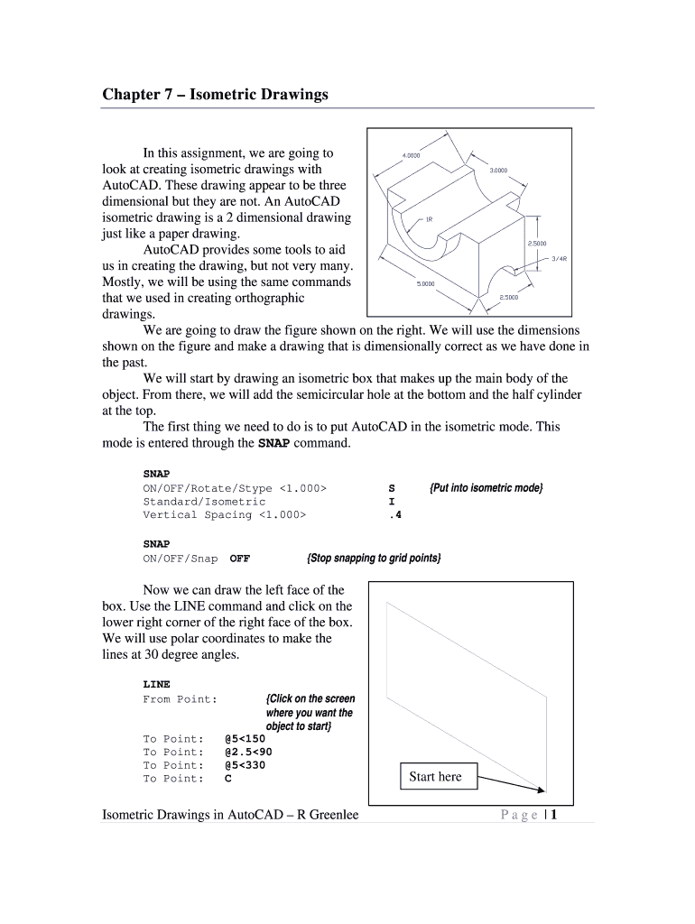 Fillable Online Chapter 7 Isometric Drawings Fax Email Print - pdfFiller