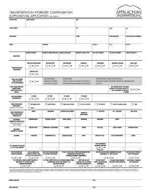 Fillable Online TRANSPORTATION WORKERS COMPENSATION Fax Email Print ...