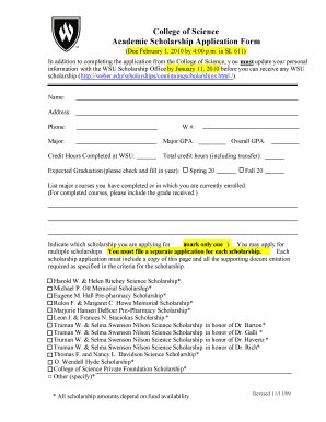 Fillable Online weber Major GPA Fax Email Print - pdfFiller