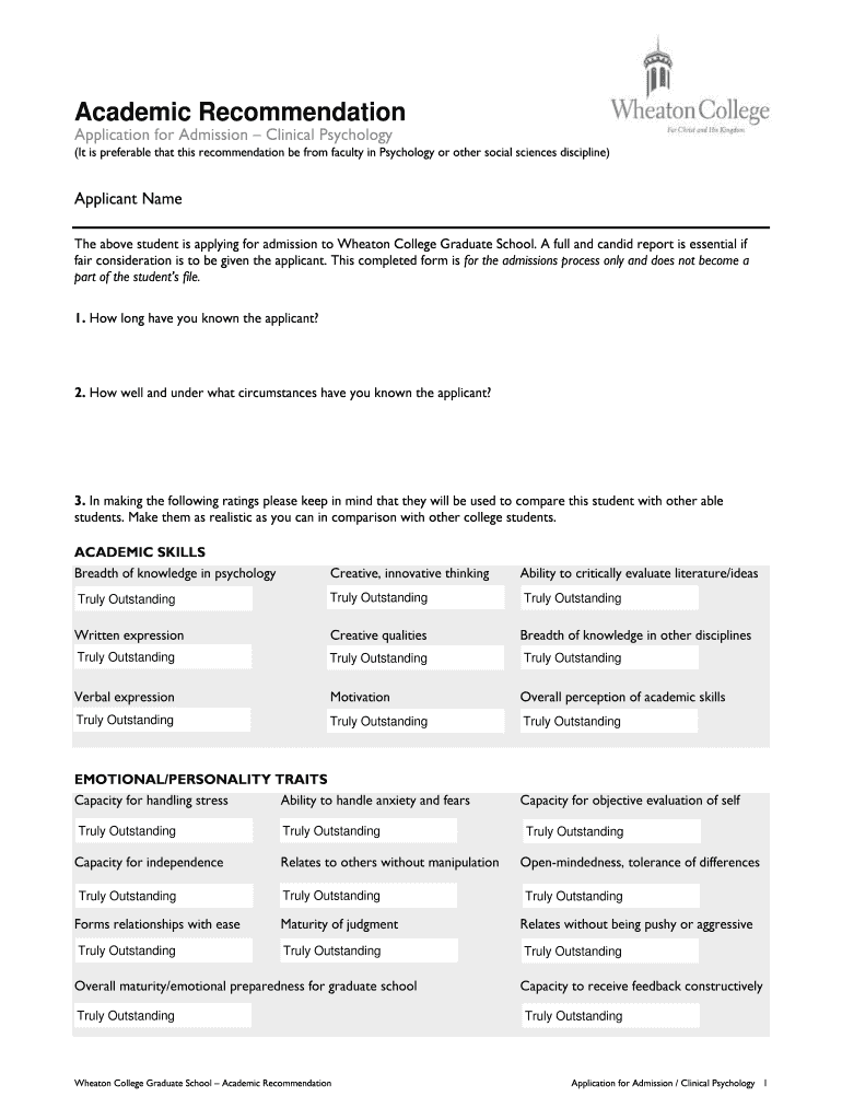 Application for Admission Clinical Psychology: Fill out & sign online ...