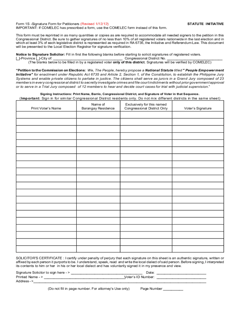 Fillable Online How To Fill Up Comelec Registration Form - Fill Online ...