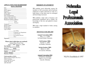 Fillable Online OLPA CHAPTER Fax Email Print - pdfFiller