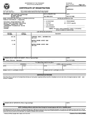 Fillable Online CERTIFICATE OF REGISTRATION - Sepesi, Inc. Fax Email ...